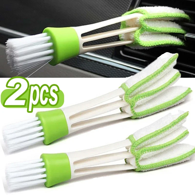 Car-Air-Conditioner-Vent-Brush-Microfibre-Car-Grille-Cleaner-Auto ...