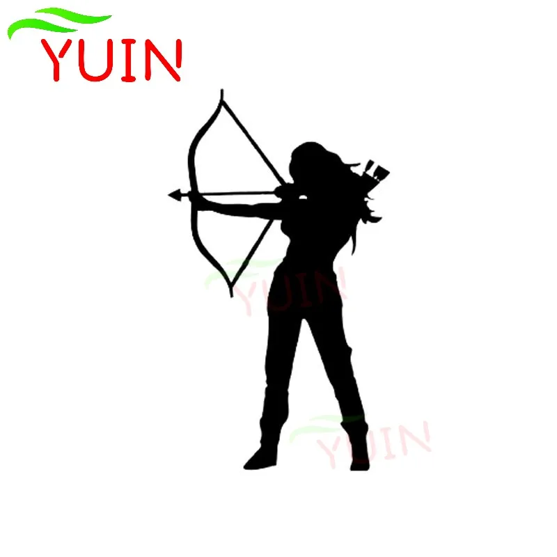 Compound Bow And Arrow Decal