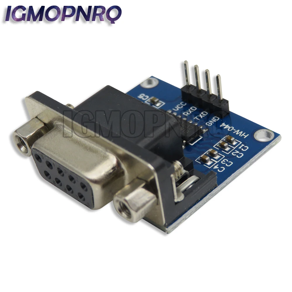 MAX3232-RS232-para-TTL-Serial-Port-M-dulo-Conversor-DB9-Conector-MAX232 ...