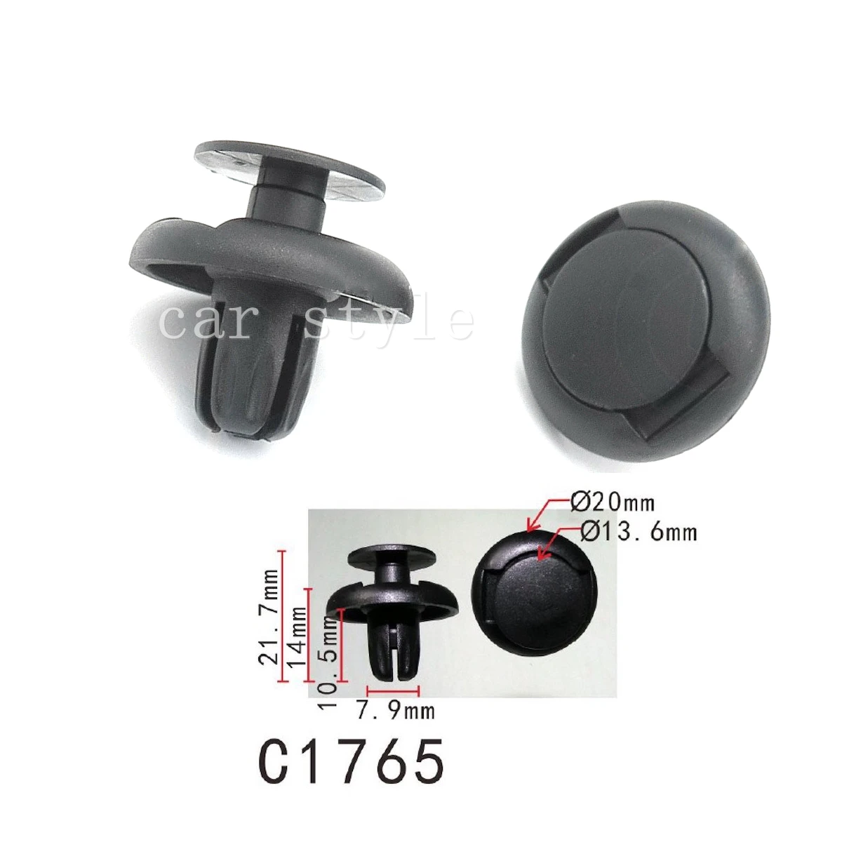 100x-500x-OEM-Rear-Bumper-Trim-Fastener-Clips-for-Mercedes-Benz-C-Class ...