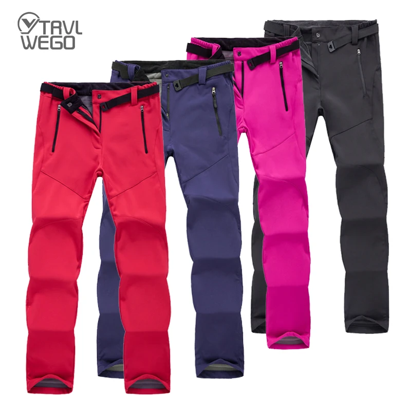 TRVLWEGO-Cal-as-de-l-Soft-Shell-para-mulheres-imperme-veis-prova-de ...