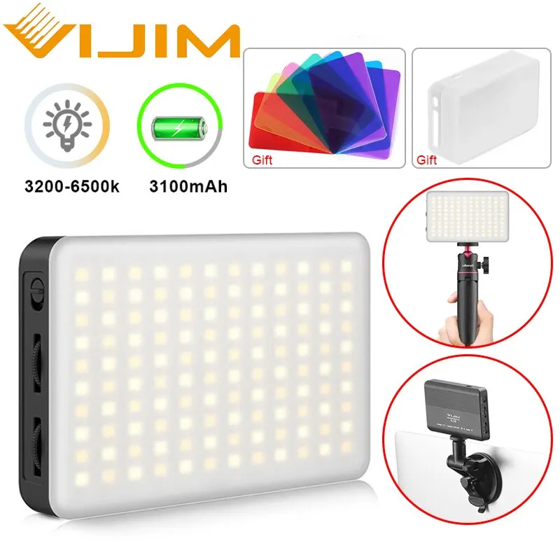 VIJIM-VL120-LED-Video-Light-Kit-Zoom-Lighting-Video-Conference-Lighting ...