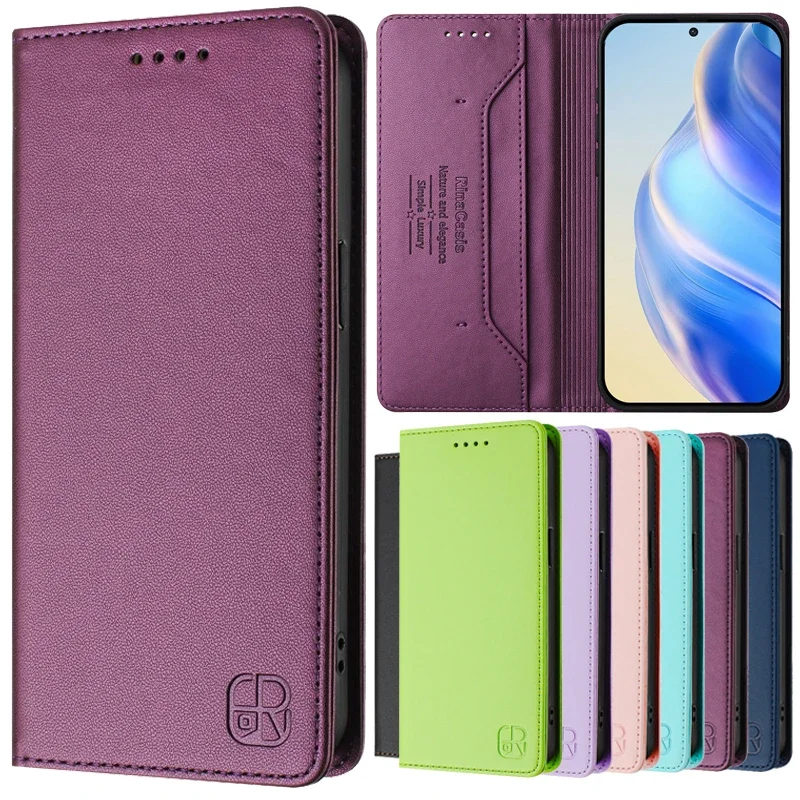 Luxury Anti-thef Wallet Flip Cover Phone Case For TCL 50 Pro NxtPaper ...