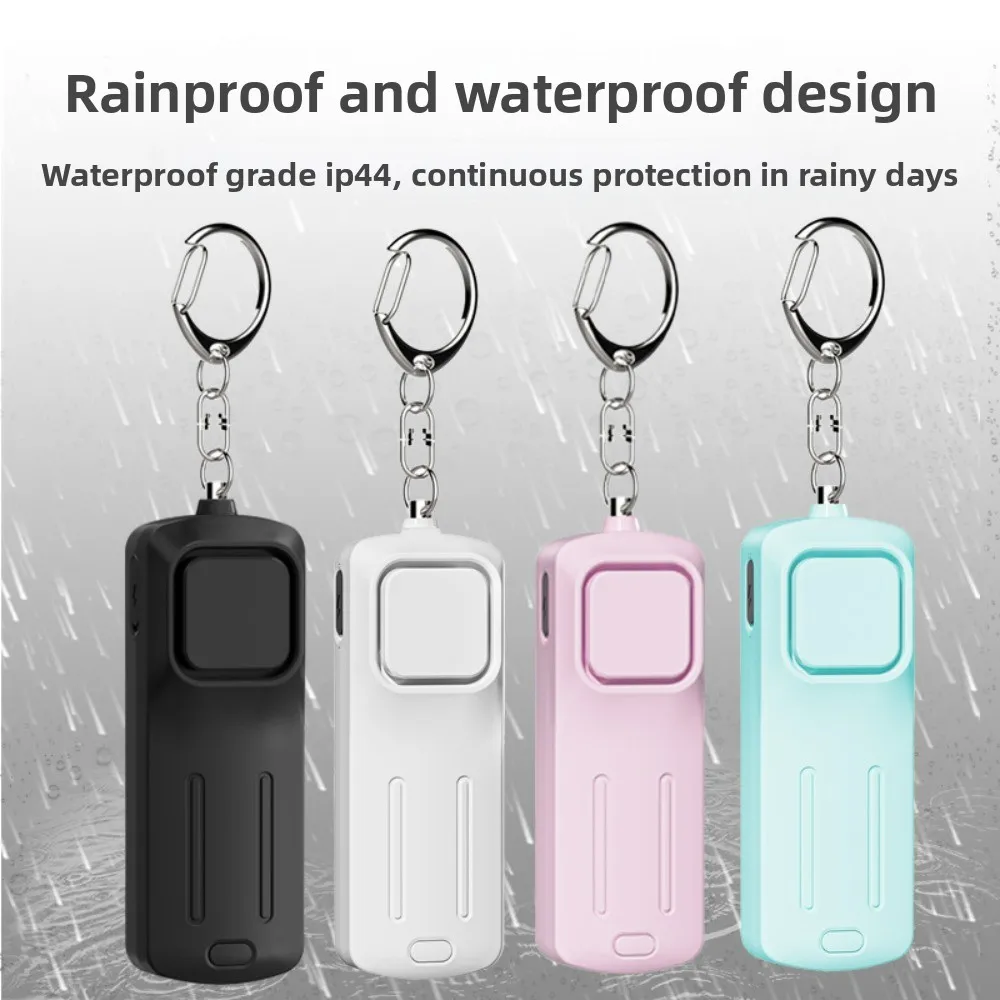 Personal Alarm Keychain for Women - Pull Ring Self-Defense Device ...