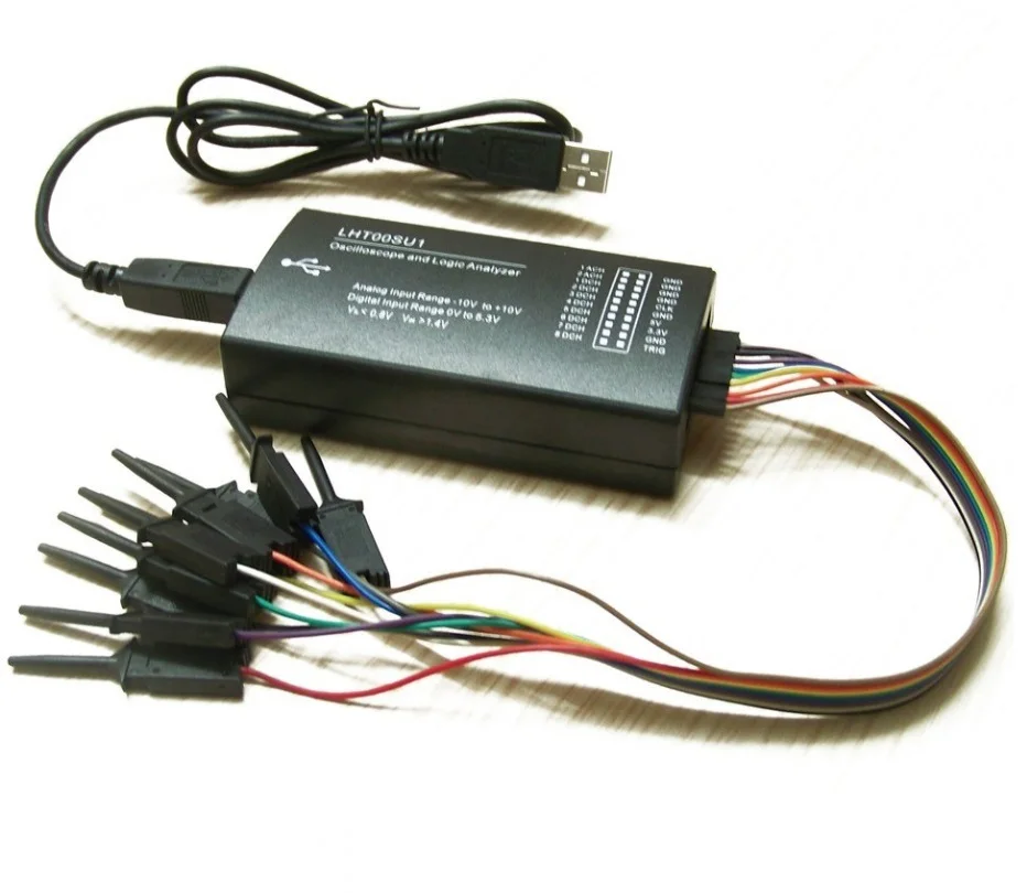 LHT00SU1 Virtual Oscilloscope Logic Analyzer I2C SPI CAN Uart Full ...
