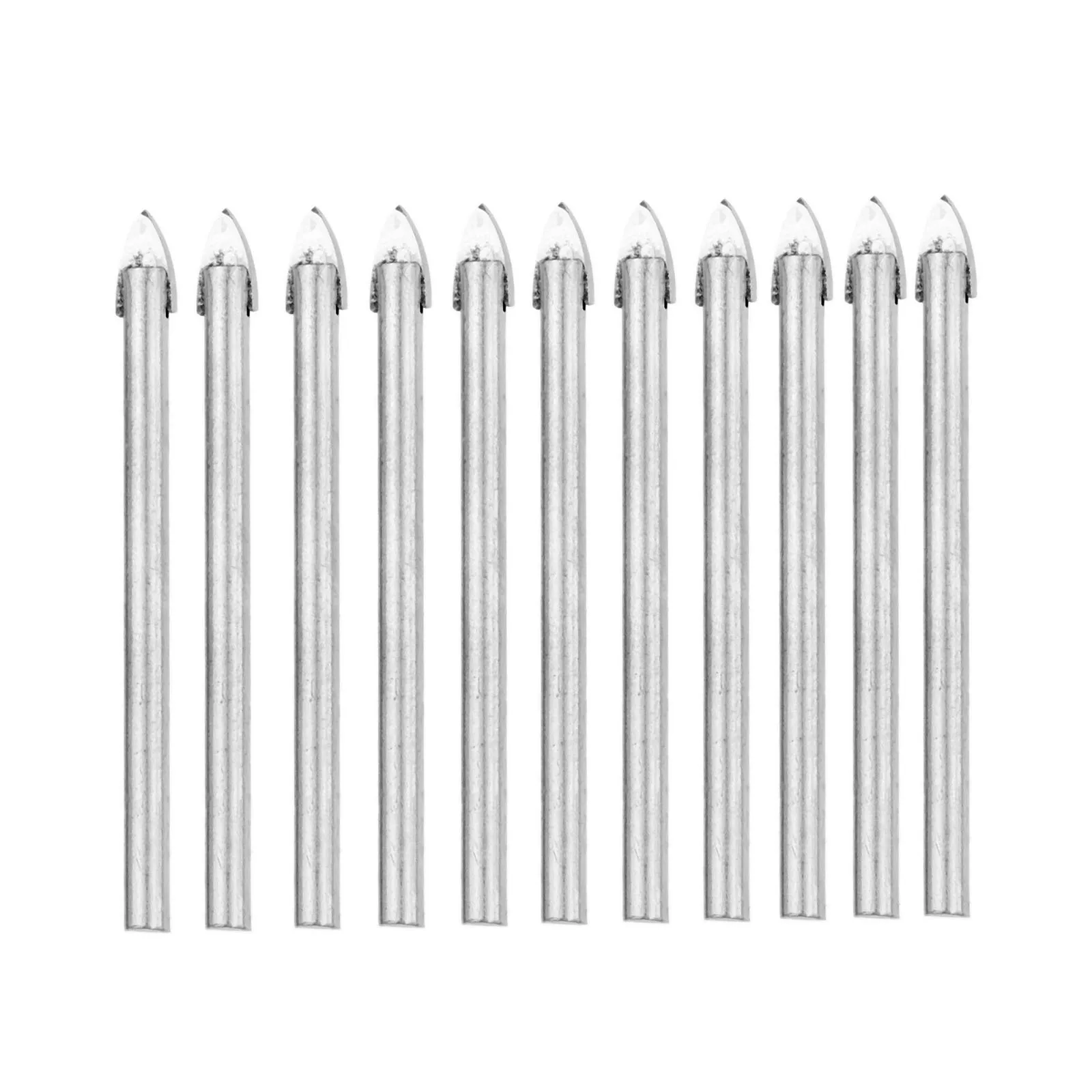 10Pc-6mm-Triangle-Spear-Point-Head-Drilling-Tool-Ceramic-Tile-Glass ...