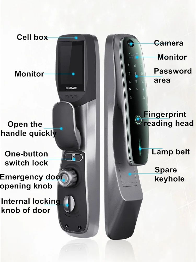 Fully-Automatic-USmart-Go-Wifi-Remote-Control-Lock-Fingerprint-Code-Key ...
