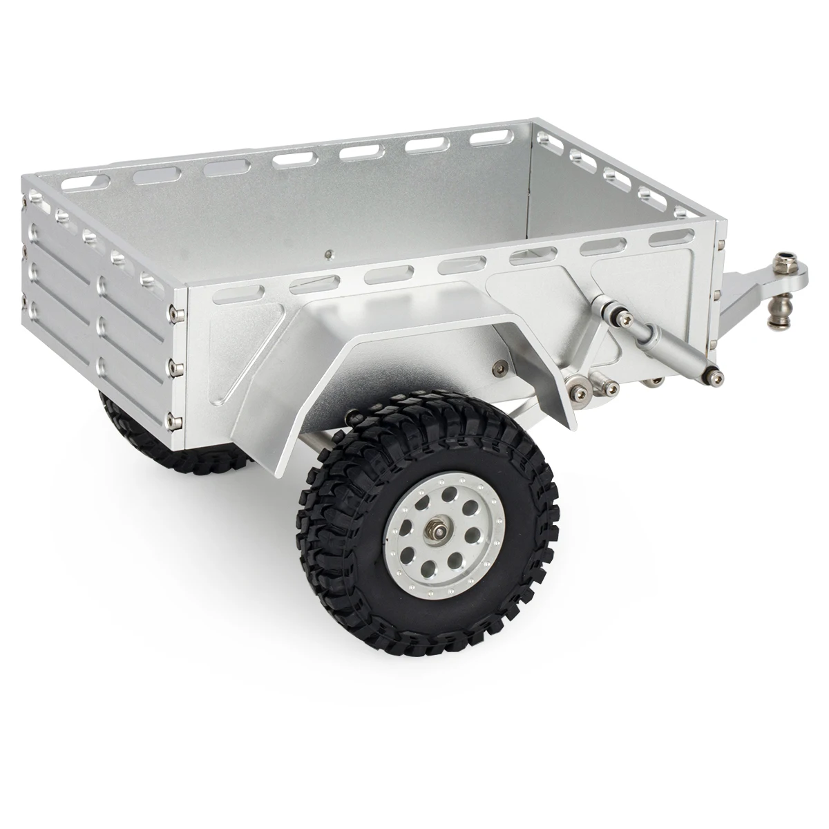 TRX4M Aluminum Utility Trailer with Hitch for 1/18 RC Crawler Car TRX4 ...