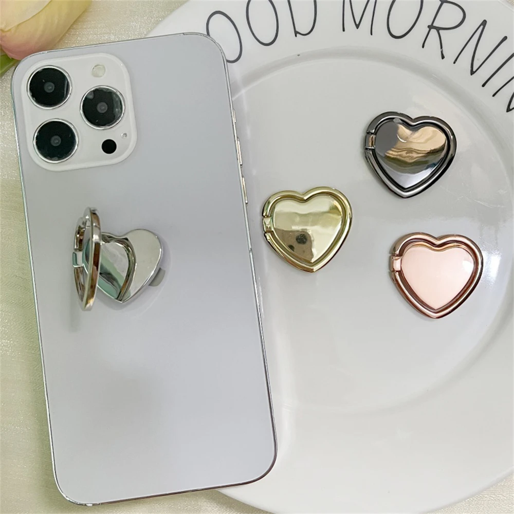 Korean-3D-Love-Heart-Metal-Ring-Phone-Grip-Tok-Griptok-Korea-Holder-For-iPhone-Samsung ...