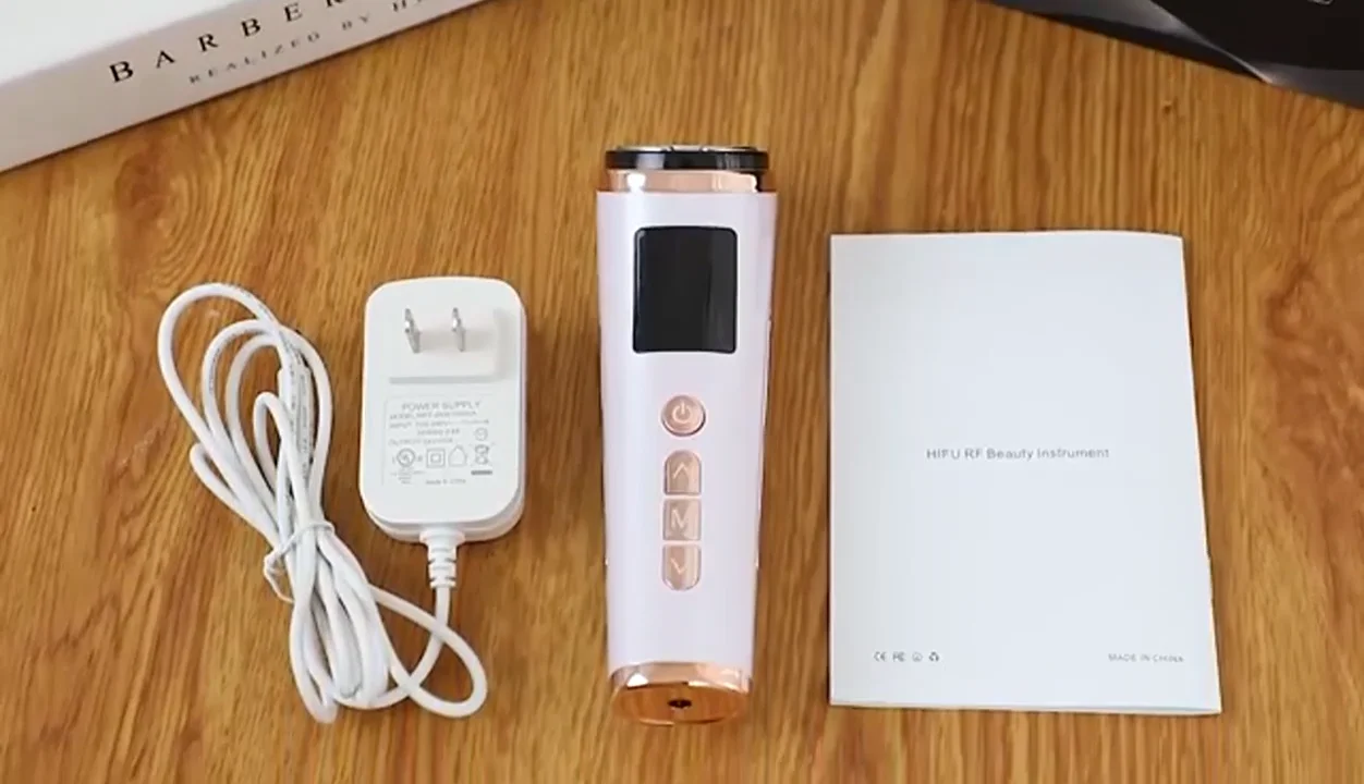 Mini Hifu Machine 4 in 1 Ultrasound RF EMS Facial Beauty Device | Daraz.pk