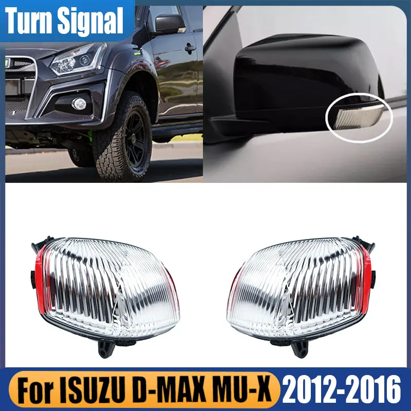 For ISUZU DMAX D-MAX MUX MU-X 2012-2016 Auto Rearview Mirror Turn ...