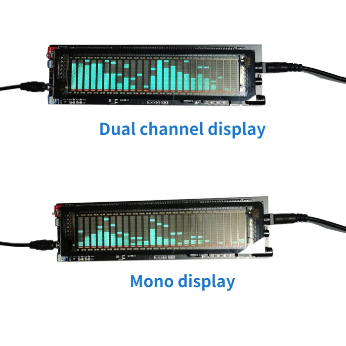 Vfd Green Fluorescent New Spectrum Diy 25 Division 17-level Led Screen ...