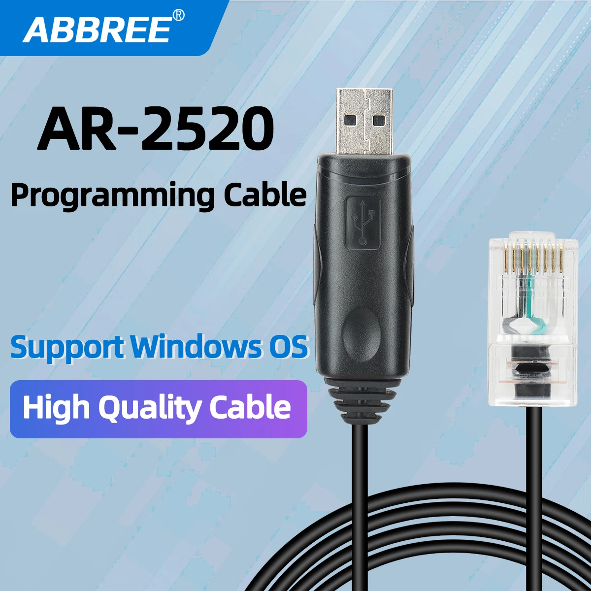 USB-Programming-Cable-For-ABBREE-AR-2520-Walkie-Talkie-Air-Full-Band ...