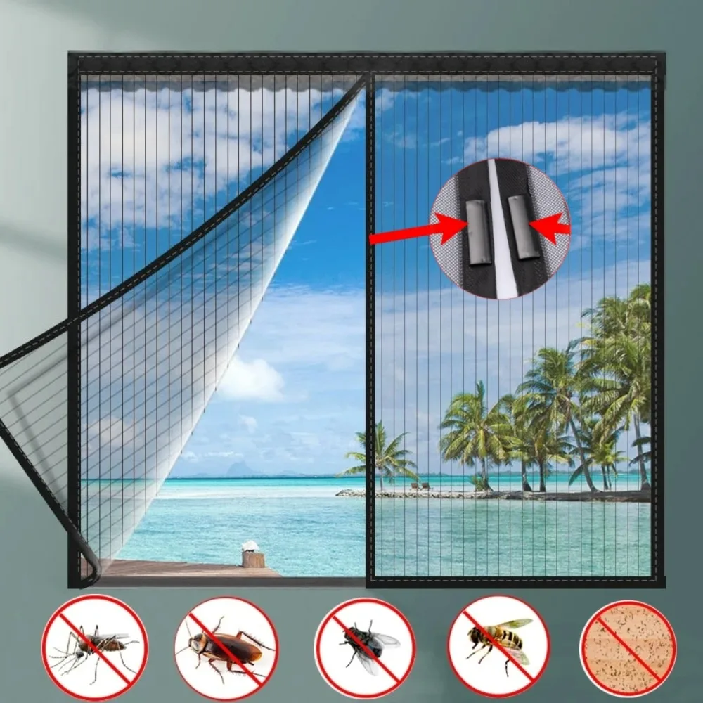 Summer-Self-adhesive-Window-Screen-Anti-Mosquito-Prevent-Flying-Insects-Invisible-Mesh-Curtains ...
