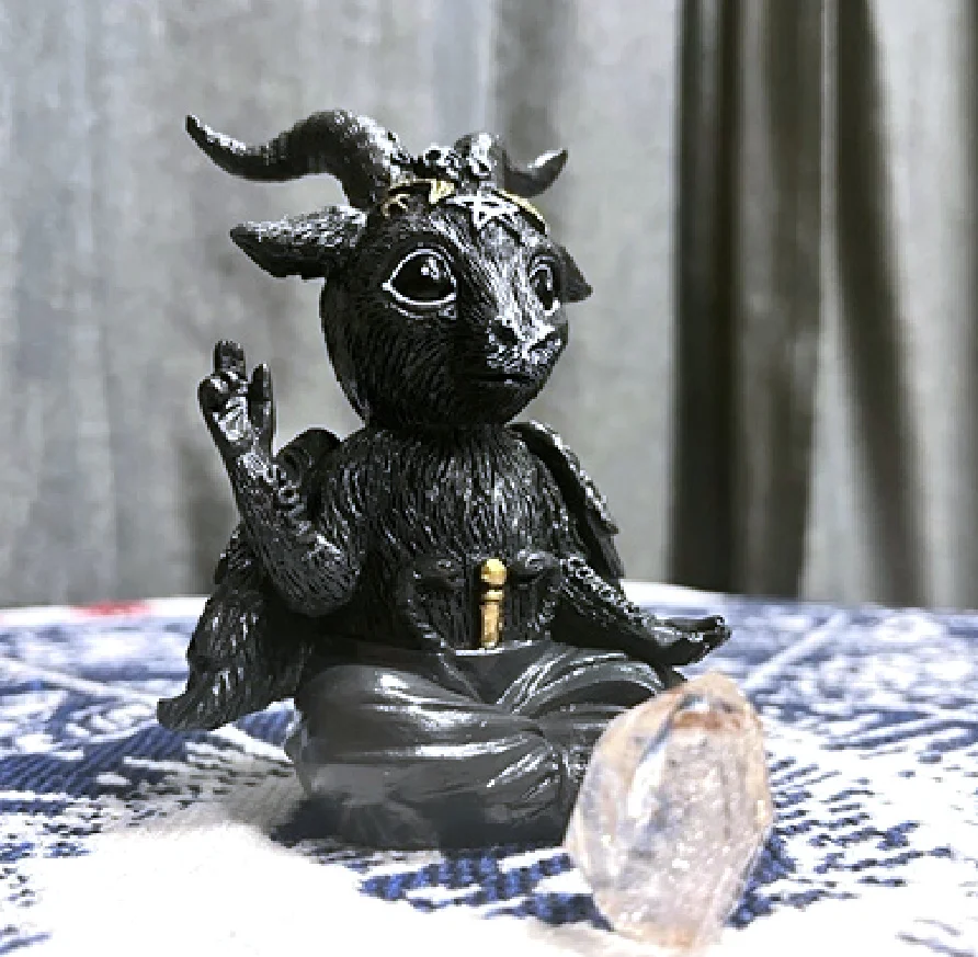 Baphomet Head Sculpture