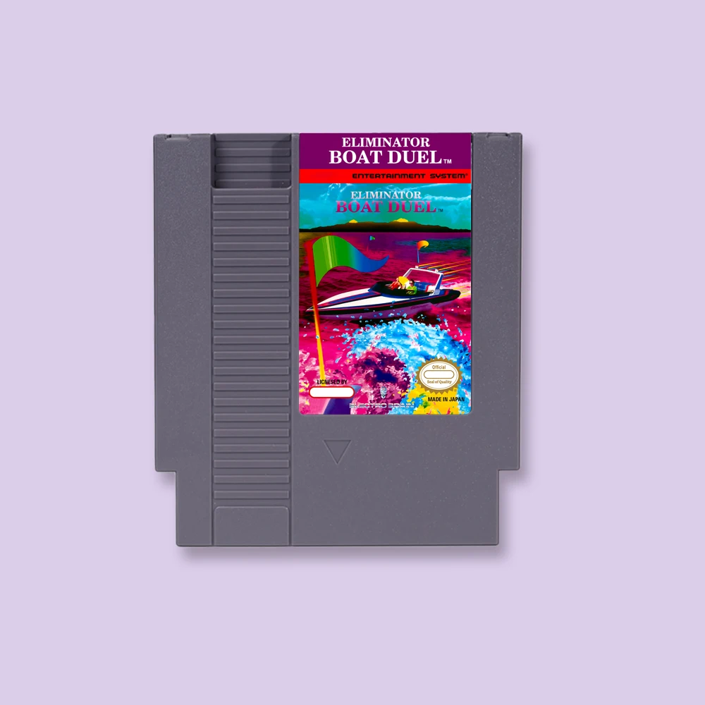 Eliminator-Boat-Duel-Action-Game-Card-para-NES-72-Pins-8Bit-Console ...