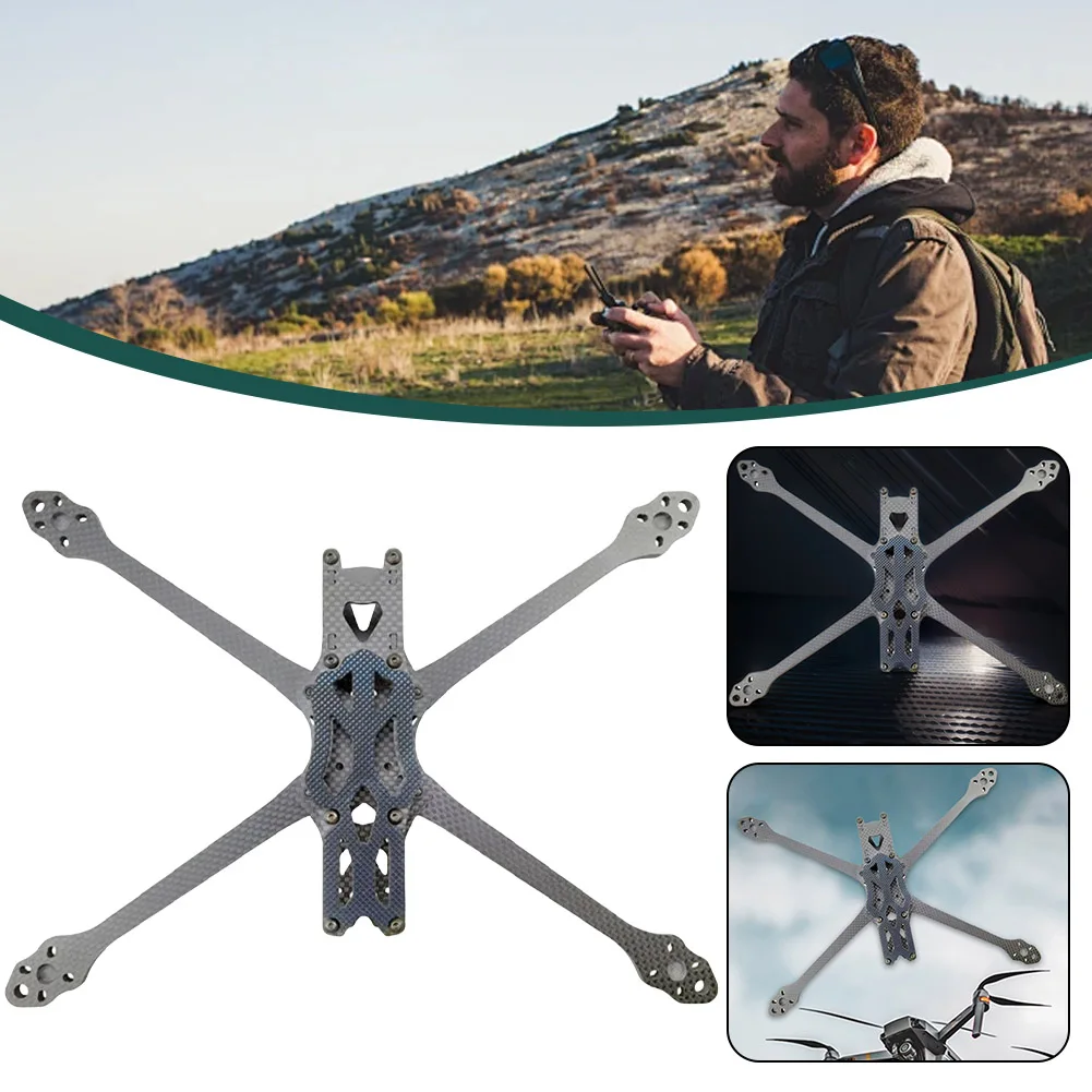 7inch-315mm-Carbon-Fiber-Frame-5-5mm-Arm-Racing-Drone-Frame-Carbon ...