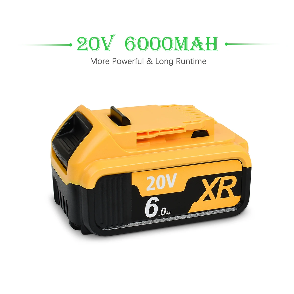 For Dewalt Dcb200 20v 6000mah/9000mah Replacement Battery Compatible ...