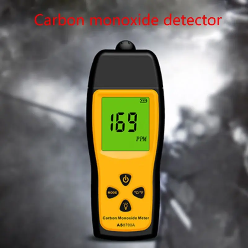 SmartSensor AS8700A Portable CO Gas Analyzers Handheld Carbon Monoxide ...