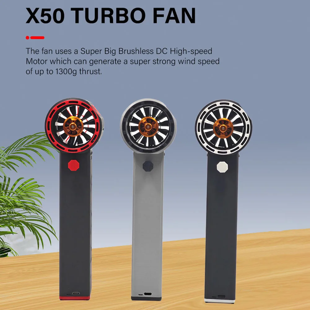 X50-Handheld-Jet-Fan-Turbo-Fan-Type-c-Charging-Brushless-Motor-High ...