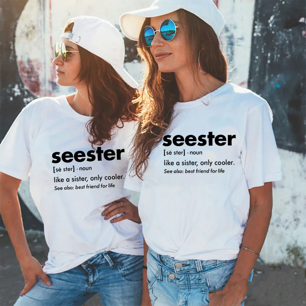 Seester-Meaning-Patches-Iron-On-Best-Friend-Sister-Heat-Transfer ...