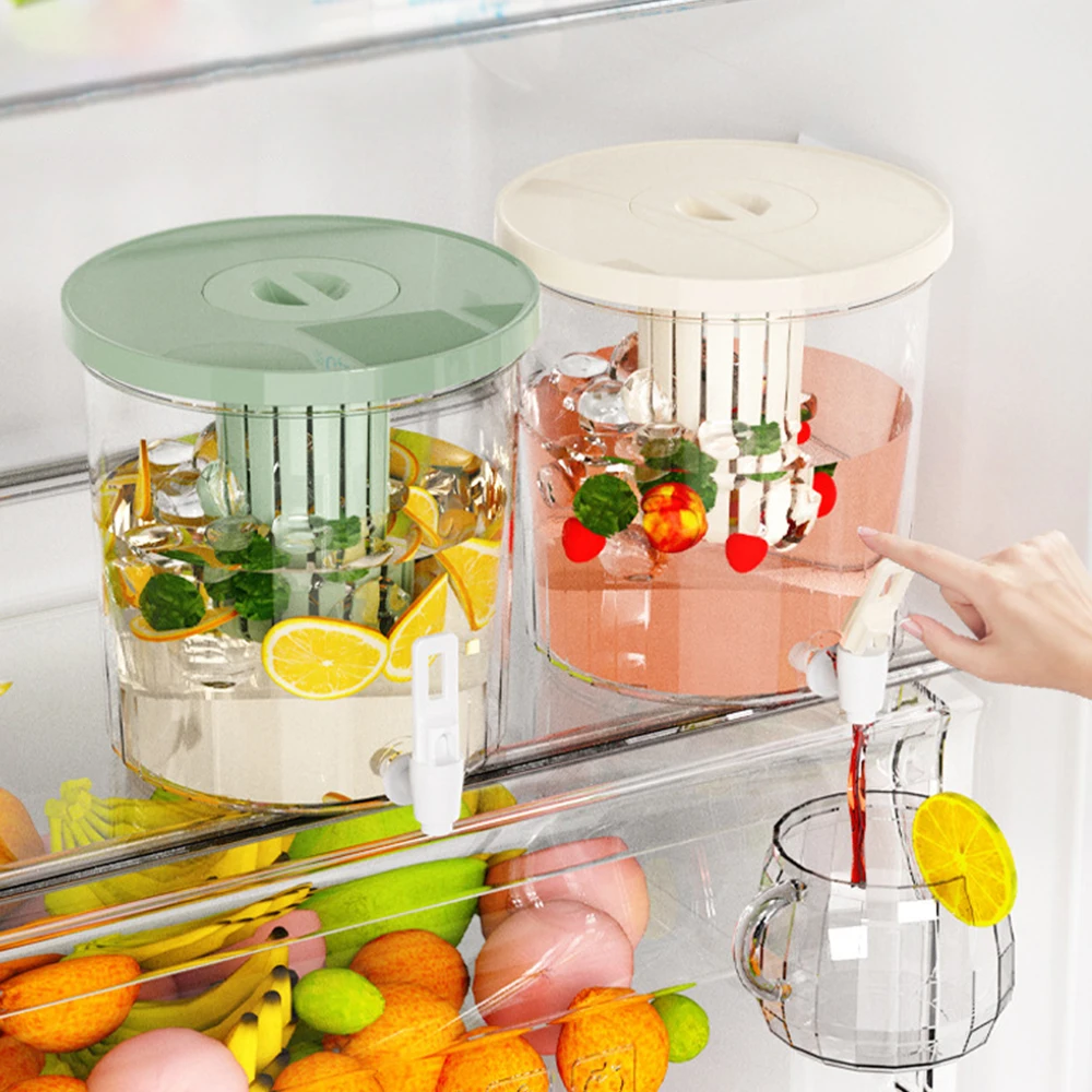 4L-Large-Capacity-Cold-Water-Pitcher-Cold-Water-Kettle-With-Faucet ...