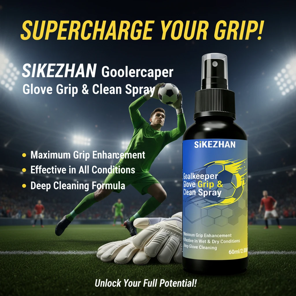 Goalkeeper Glove Glue Grip Spray 60ml Works in Wet Dry Conditions ...