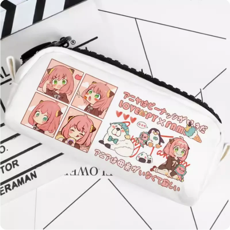 Anime-Spy-Family-Anya-Forger-Pencil-Case-Oxford-Canvas-Storage-Bag ...