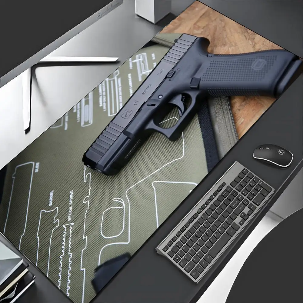 Glock-Handgun-Mouse-Pad-Lockedge-Grande-Gaming-Pad-Gamer-de-computador ...
