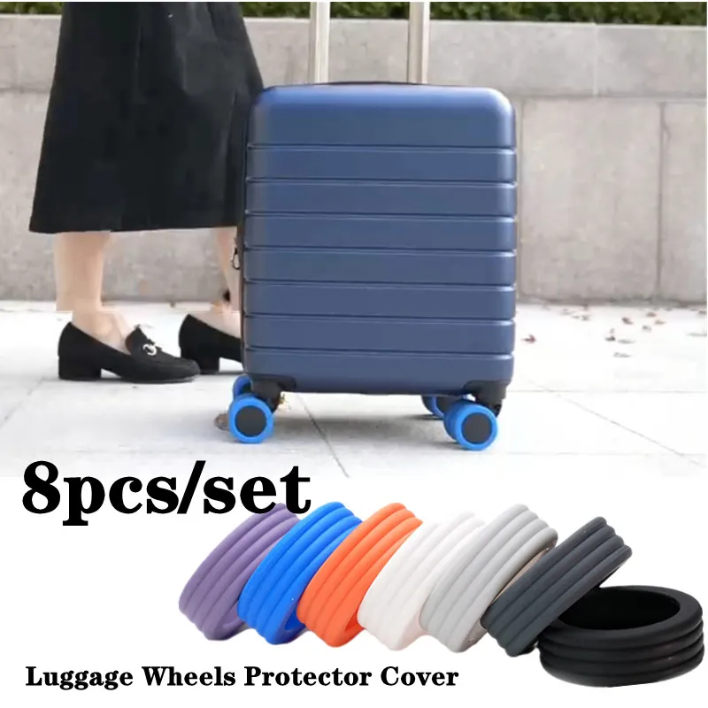 Silicone-Wheels-Covers-Silent-Anti-Wear-Luggage-Wheels-Protector-Cover ...