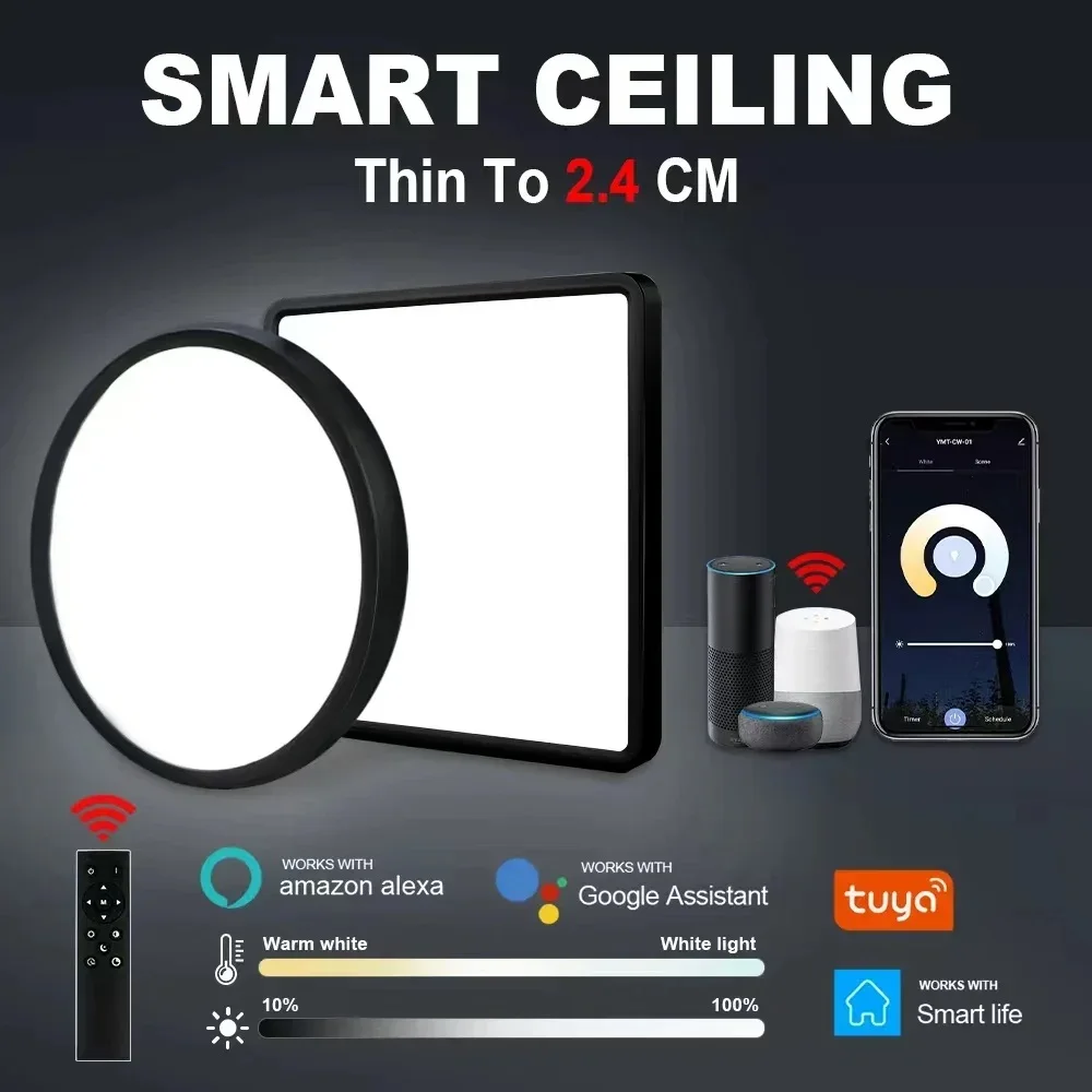 LED-Ceiling-Light-Tuya-Smart-for-bedroom-ceiling-light-with-App-Voice ...