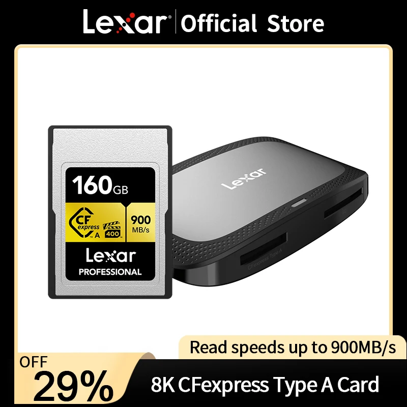 Lexar-Professional-CFexpress-Type-A-Card-GOLD-Series-160GB-320GB-with ...