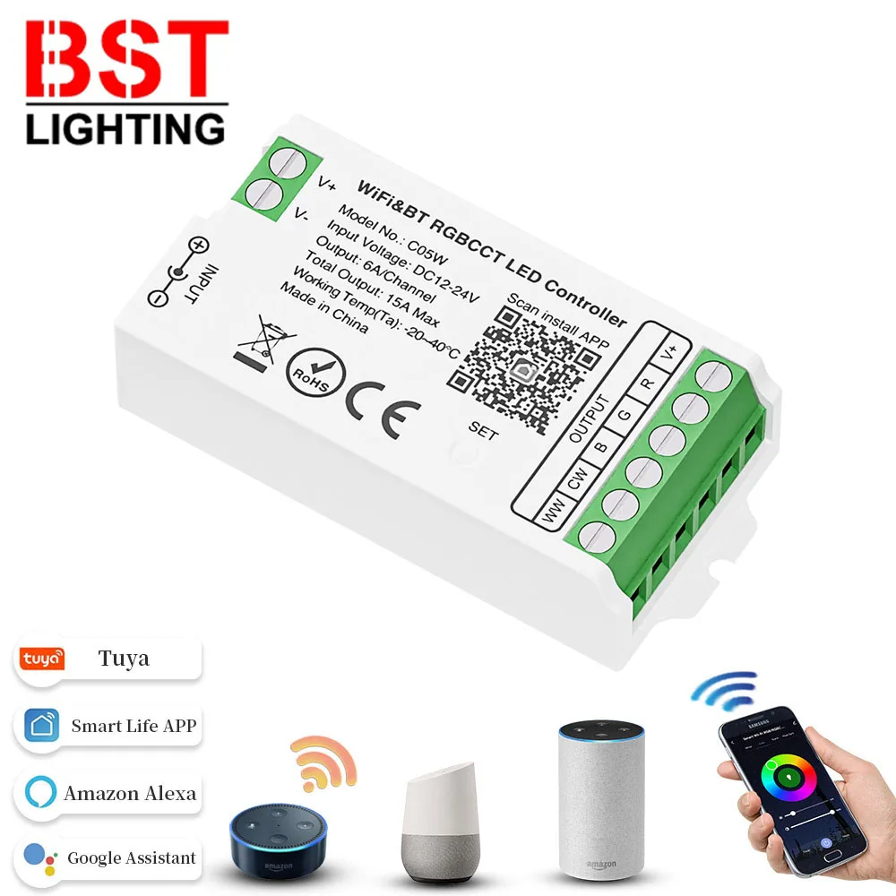 Tuya-WiFi-LED-Controller-Alexa-Google-Home-Voice-Control-CCT-RGB-RGBW ...