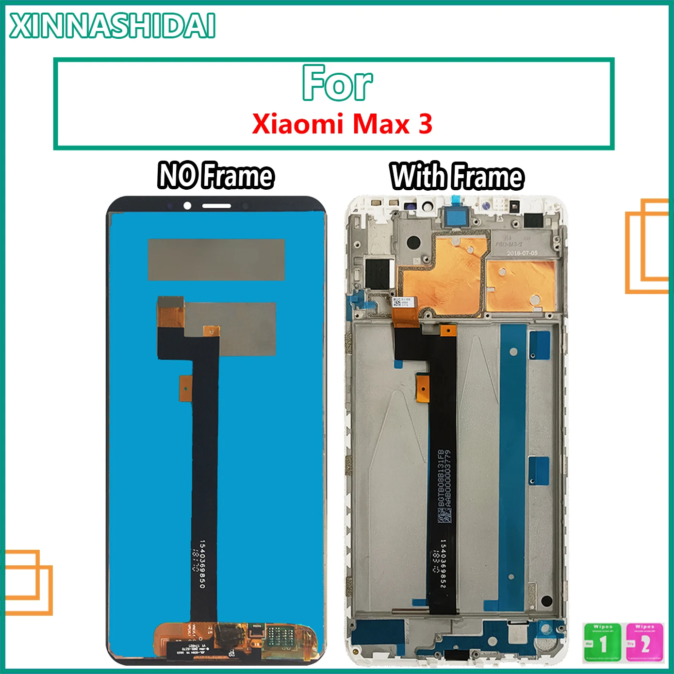 Montagem-digitalizadora-LCD-para-Xiaomi-Mi-Max-3-substitui-o-da-tela ...