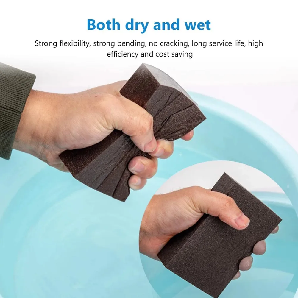 High-Quality-Sponge-Block-Sponge-Sand-Block-Sanding-Grit-60-80-120-210 ...