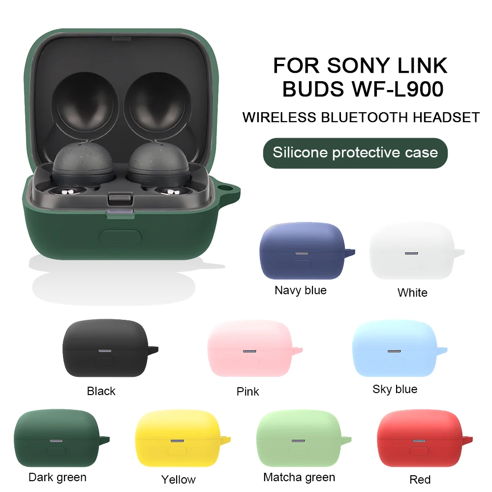 SONY Link Buds WF L900 케이스 소니 링크 버드 용 실리콘 케이스 WF L900 WFL900 WFL 900 ...