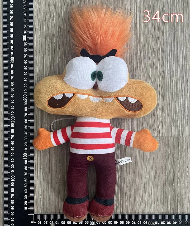 20-30cm Inside Out 2 Disney Pixar Plush Toys Doll ANXIETY Ennui Envy ...