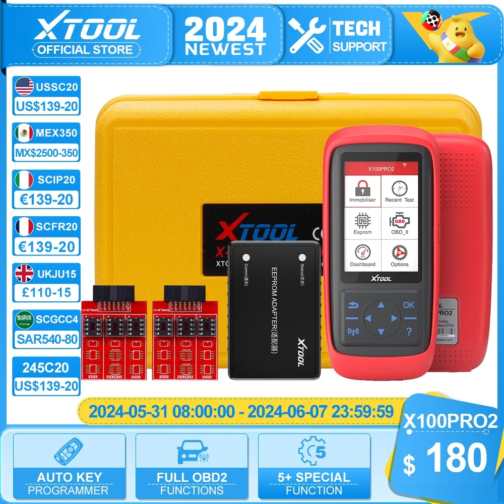 XTOOL-X100-Pro2-OBD2-Automotive-Scanner-Key-Programmer-with-EEPROM ...