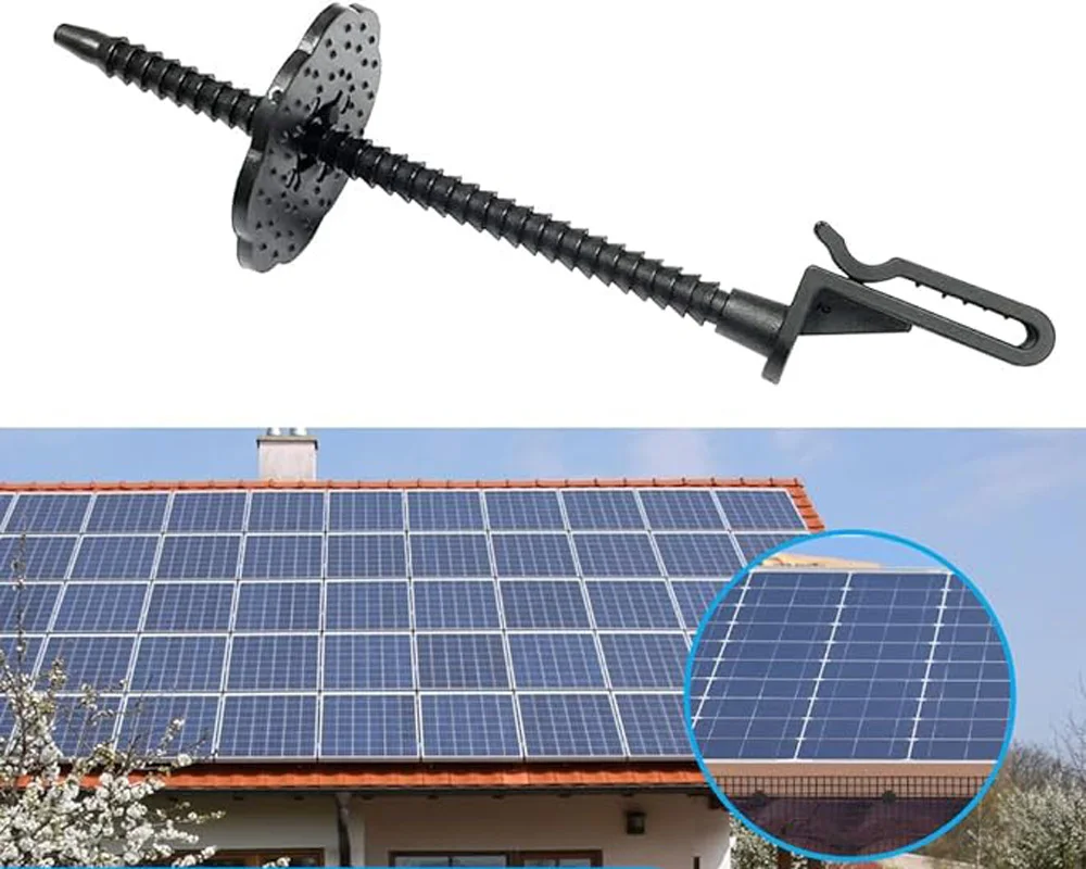 Nylon-Bird-guard-clips-Rustproof-Solar-Panel-Bird-Guard-Fastener-Clips ...
