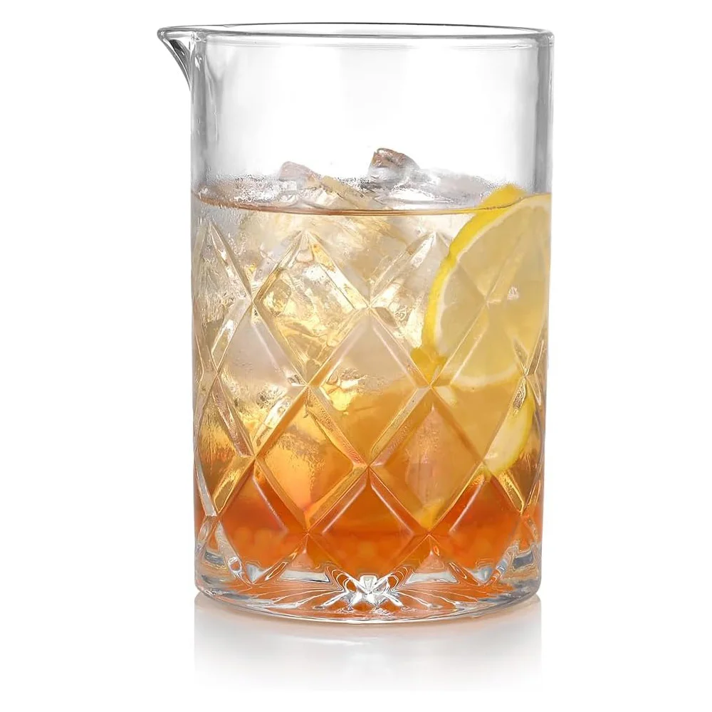 Cocktail-Mixing-Glass-Bartender-Cocktail-Beaker-Clear-Drinks-Stirred-Pitcher-Professional ...