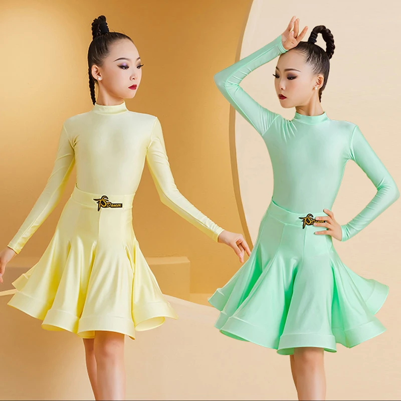 High-End-National-Standard-Ballroom-Dance-Competition-Costumes-Girls ...