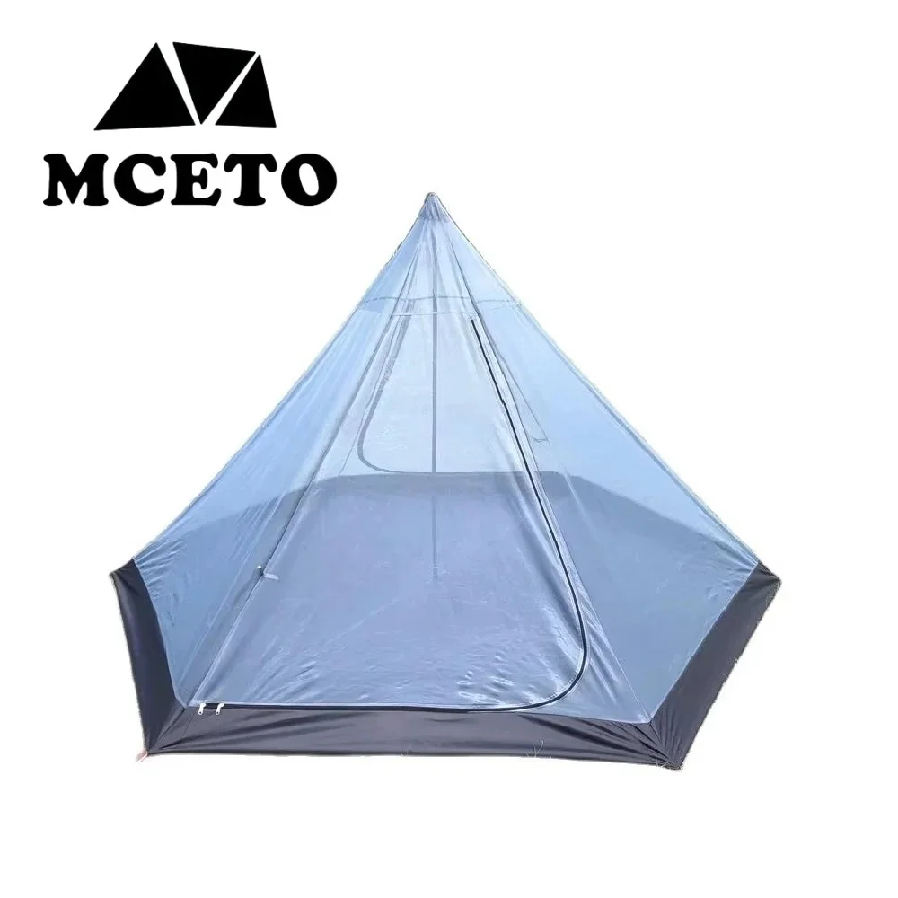 Hexagon-Pyramid-Tent-s-Inner-Tent-Summer-Mesh-Tent-Hiking-Backpacking ...