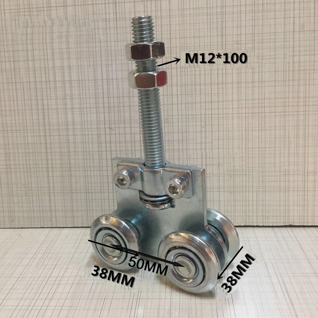 4pcs Sliding Door Hanging Pulley Heavy-duty Sliding Door Hanging Wheel ...