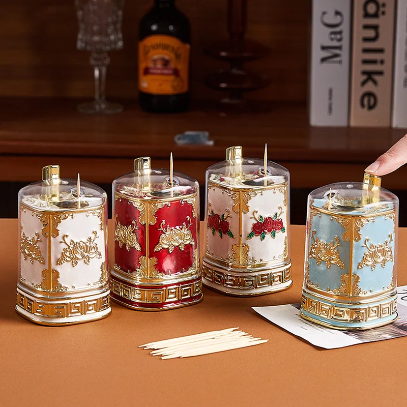 High-grade-European-vintage-toothpick-box-automatically-ejects ...