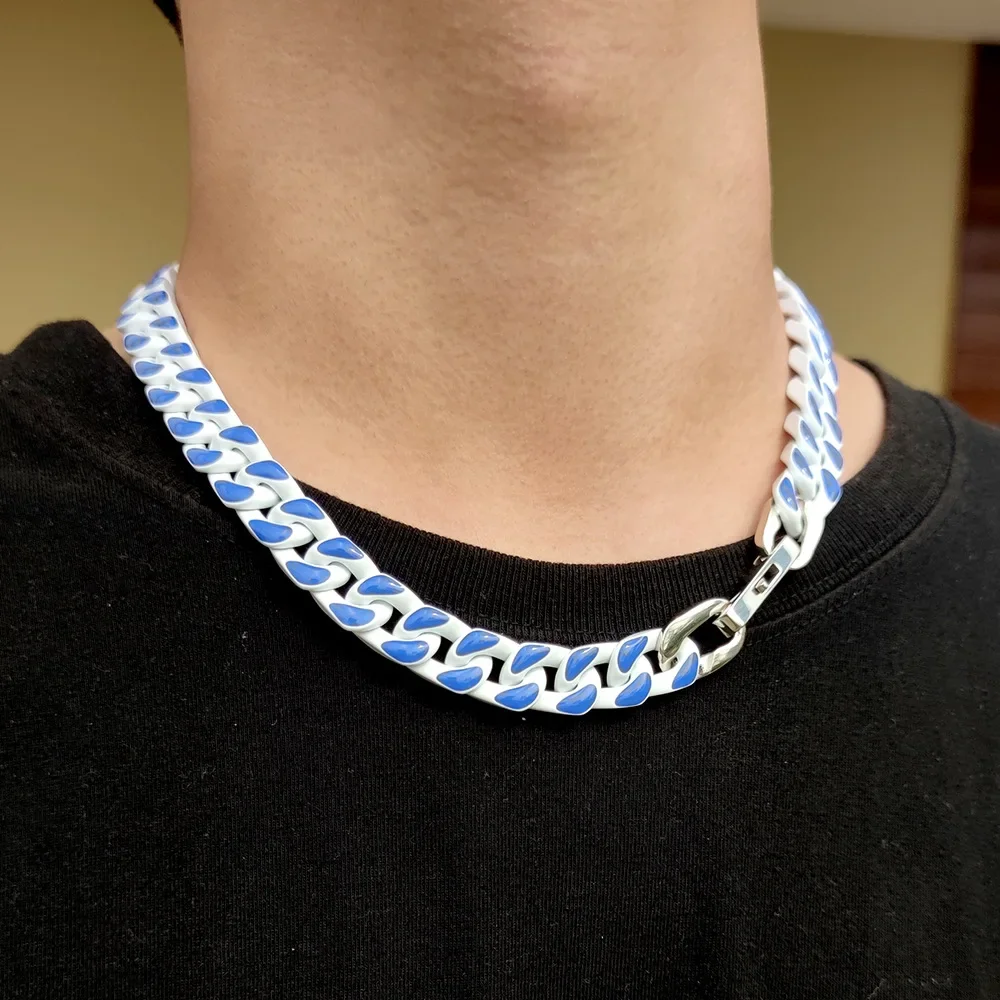 Miami-Rap-Men-s-Alloy-Cuban-Chain-Sweater-Chain-Necklace-Premium-Hip ...