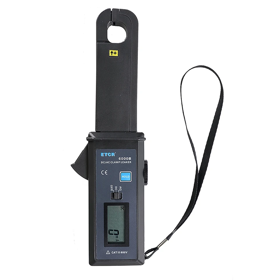 Dc Amp Meter EITAI ETCR6000B DC/AC Leakage Clamp Meter - 0-60A, 1mA ...
