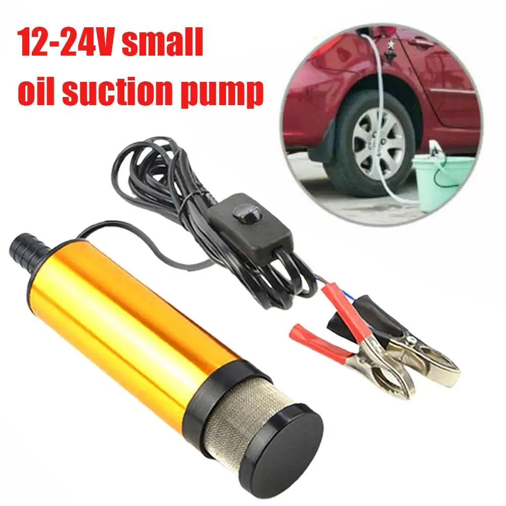 12V-24V-Car-Electric-Oil-Pump-With-3-Meter-Cable-For-Pumping-Diesel-Oil ...