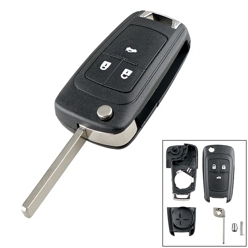 3-Button-Car-Remote-Key-Fob-Case-for-Opel-Vauxhall-Insignia-2008-2009 ...