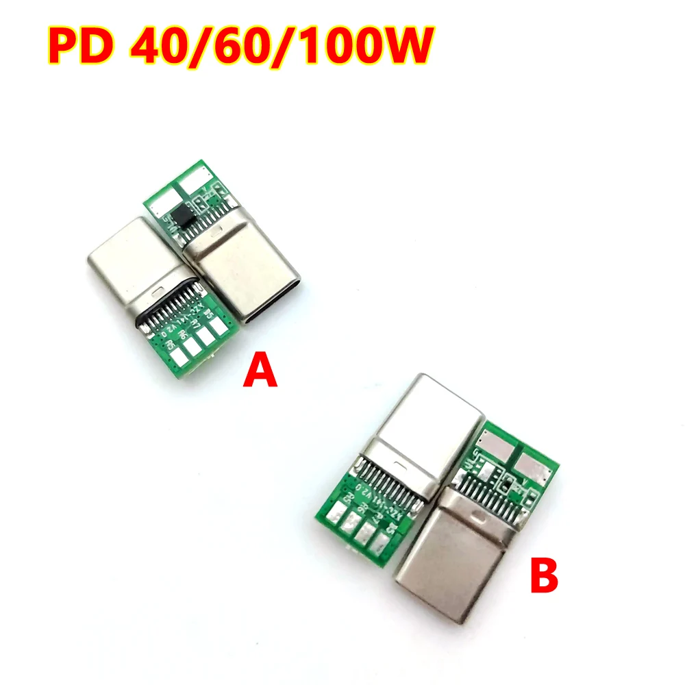 6pin-IC-board-USB-3-1-TYPE-C-Male-Connector-Soldering-Data-line-parts ...