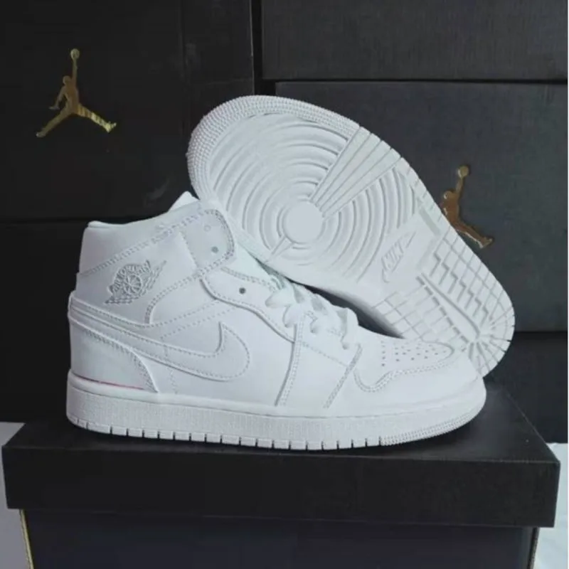 Nike zapatillas de baloncesto Air Jordan 1 originales para hombre ...